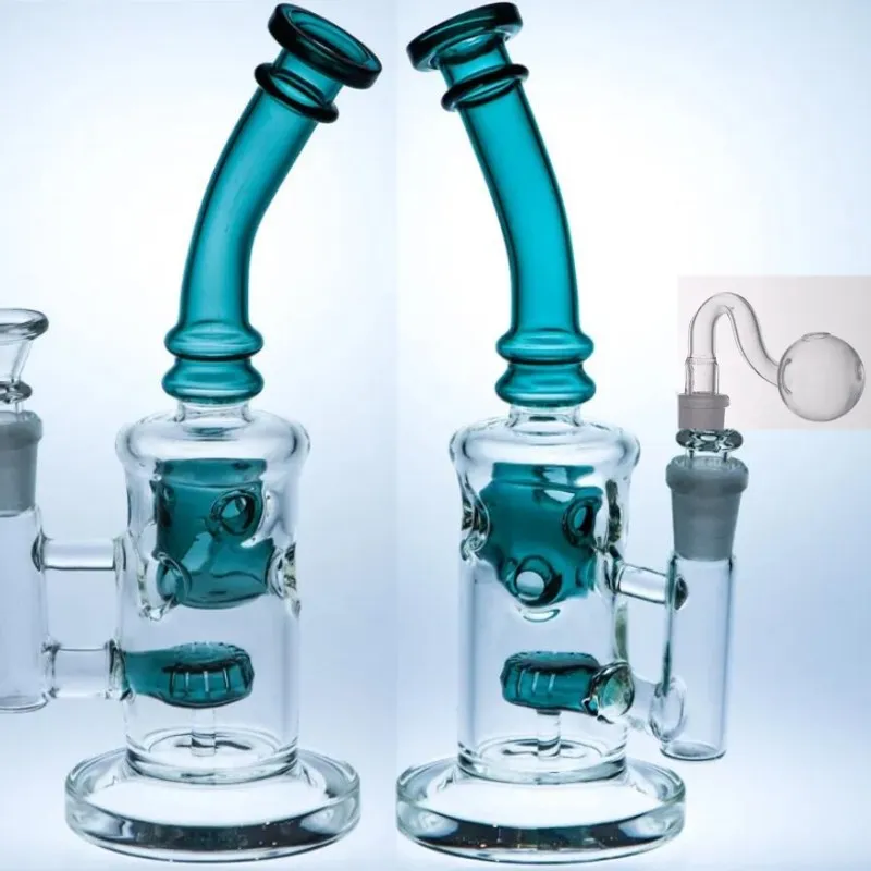 Wholesale Frosted Purple Dark Green Glass Bong With F Fab Egg ...