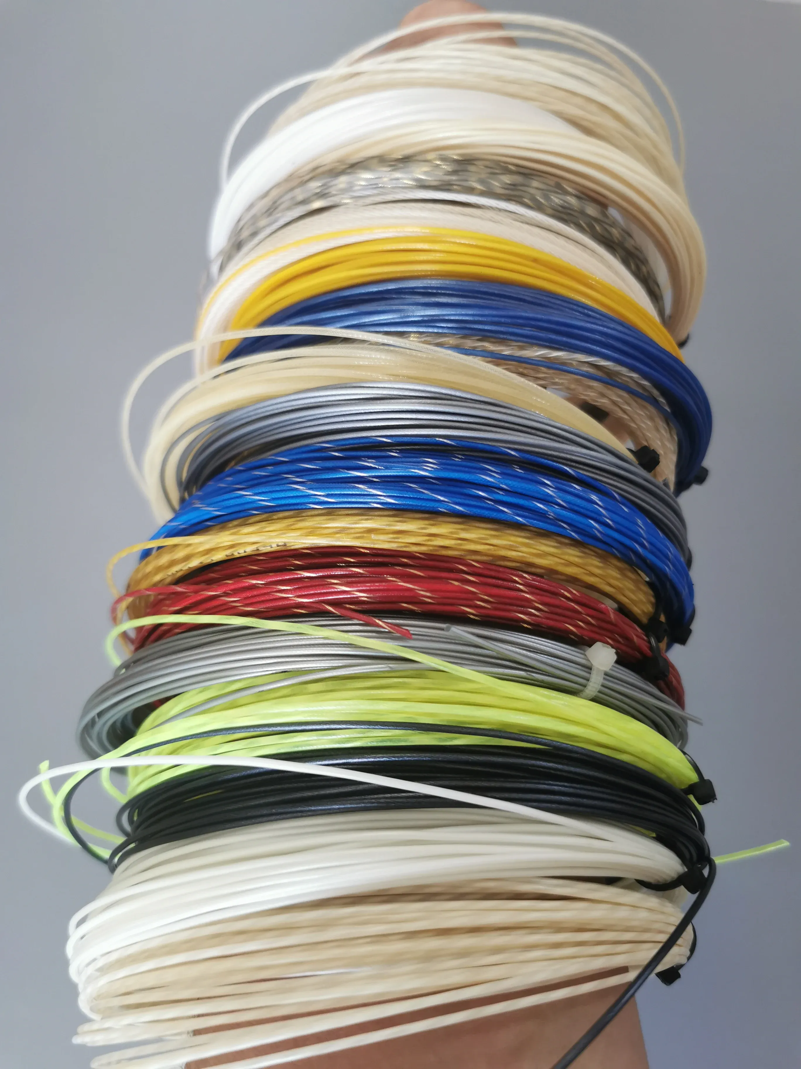 Concave Shaped Poly Tennis Racket Price Racquet String Set 12m Length ...