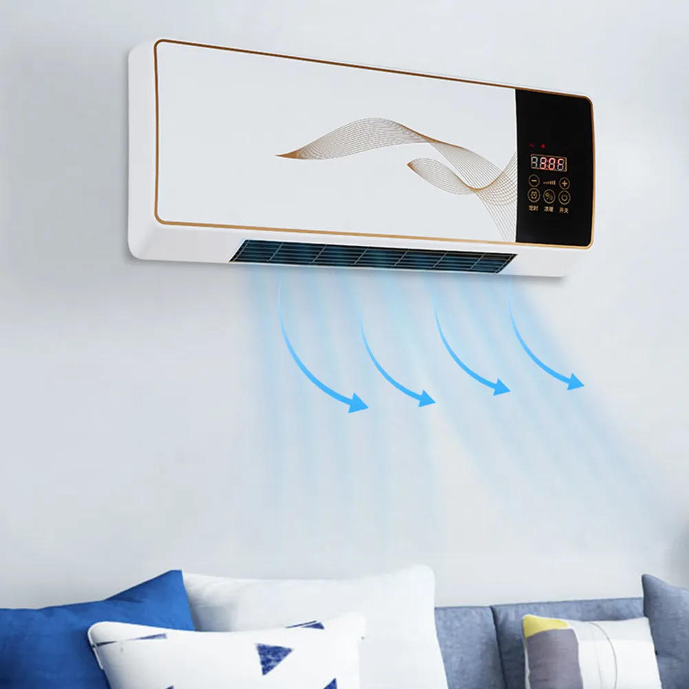 DHgate.com:Wall-Mounted Electric Space Heater: Remote Control, Timer ...