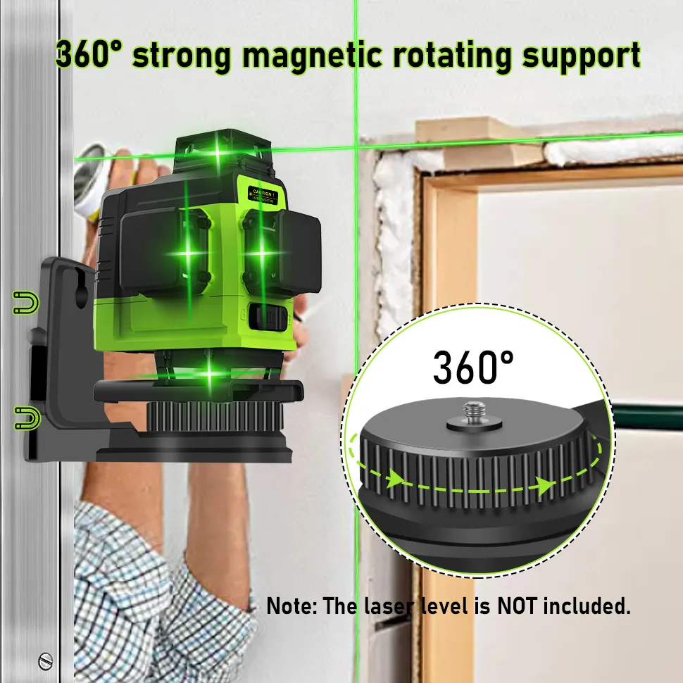 magnetic laser level bracket