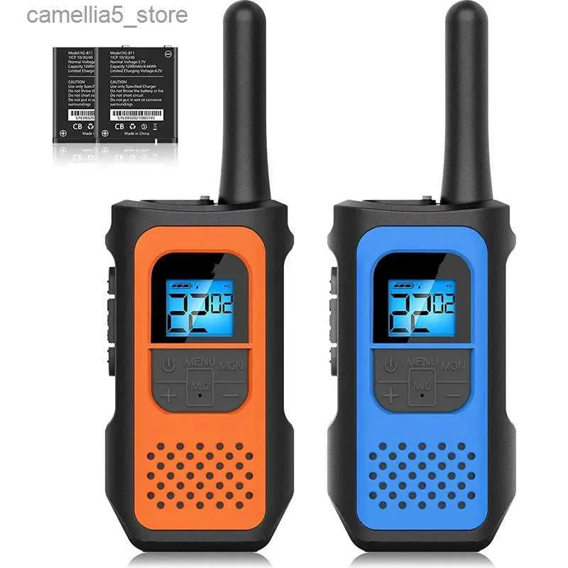 DHgate.com:2-Pack Rechargeable Walkie Talkies, Long Range 22CH 2-Way ...