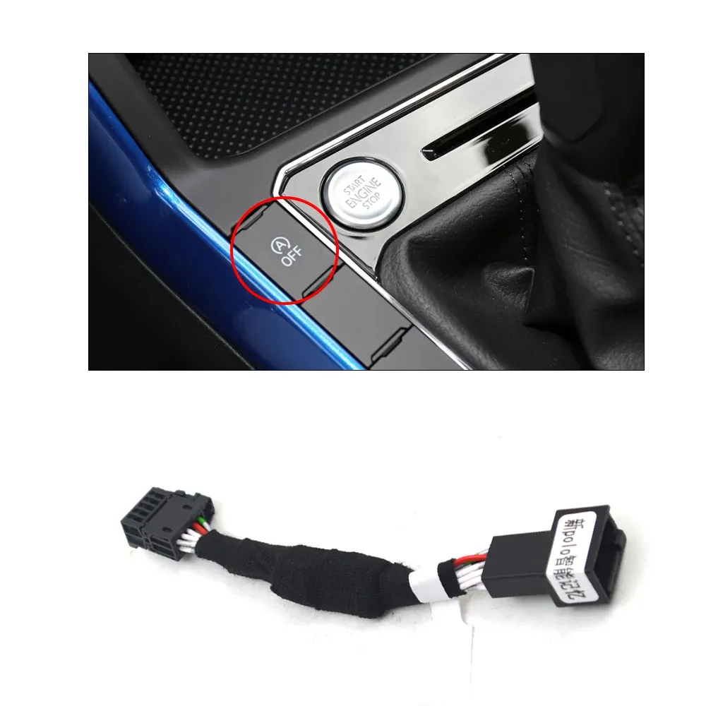 Intelligent Start-Stop Engine Control Sensor Plug for VW Golf/Passat ...