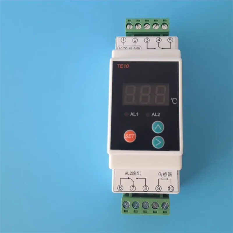 TE10 Rail Mount Temperature Controller Digital Display Adjustable ...