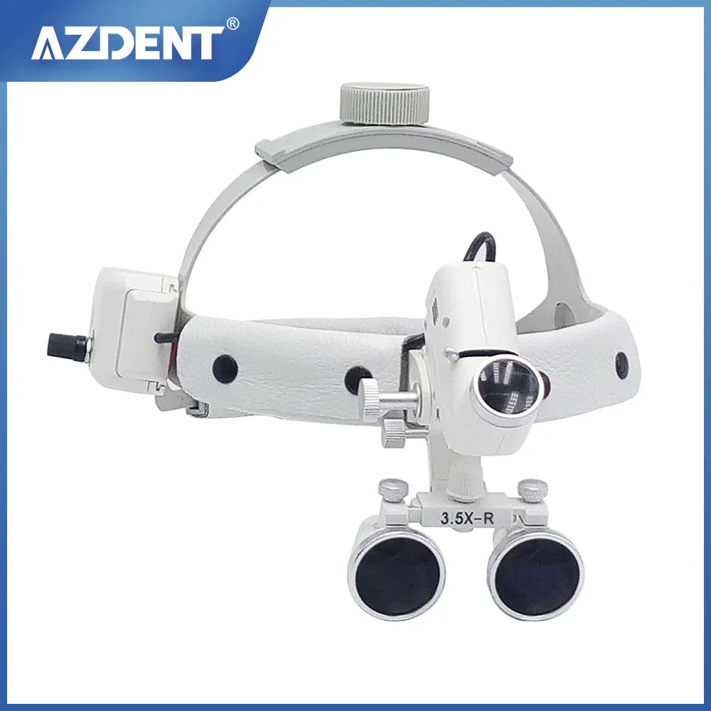 DHgate.com:2024 AZDENT 5W LED Dental Headlight & 3.5X Binocular Loupes ...