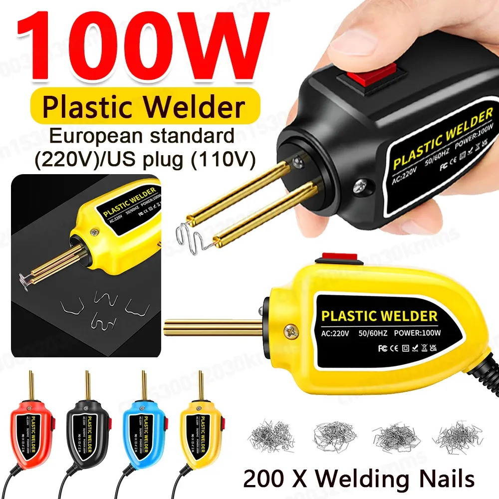 New Plastic Welder 100W Heat Gun Mini Hot Stapler For Plastic Welding ...