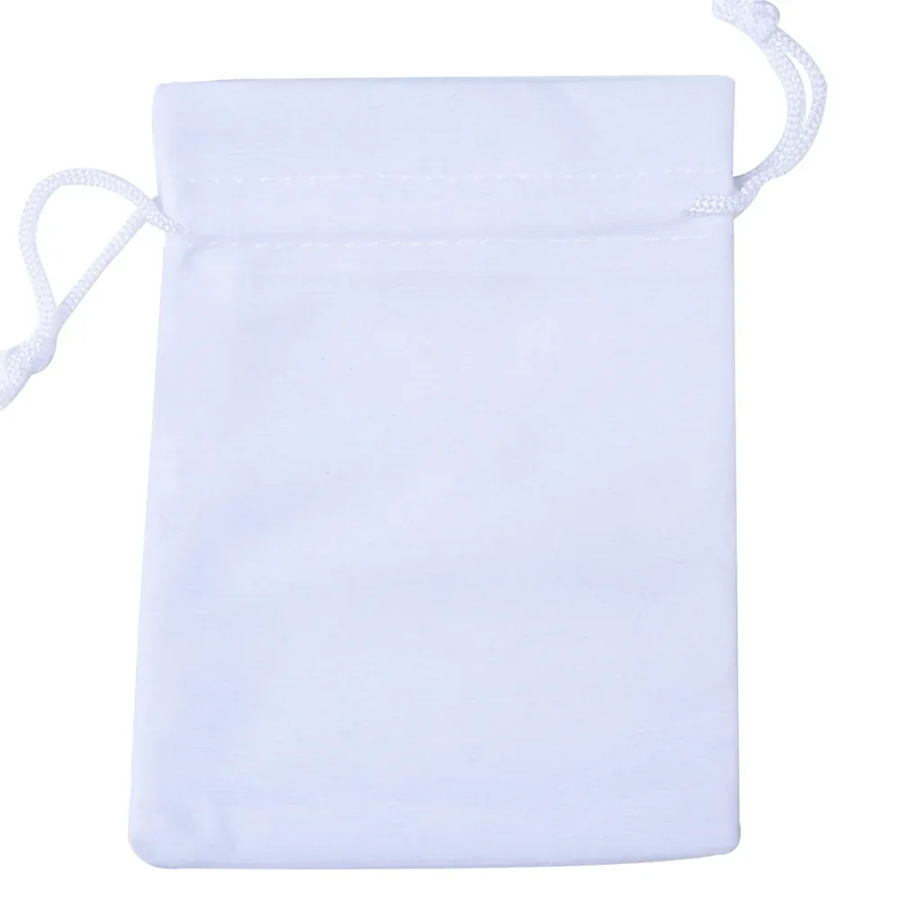 Drawstring Bags For Gifts, 25 Velvet Jewelry Bags 9x12cm, Small Jewelry ...