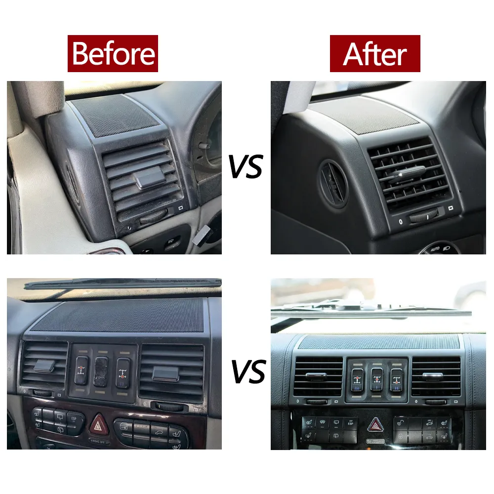 Car Front Left Right Air Conditioning AC Vent Outlet Speaker Cover ...