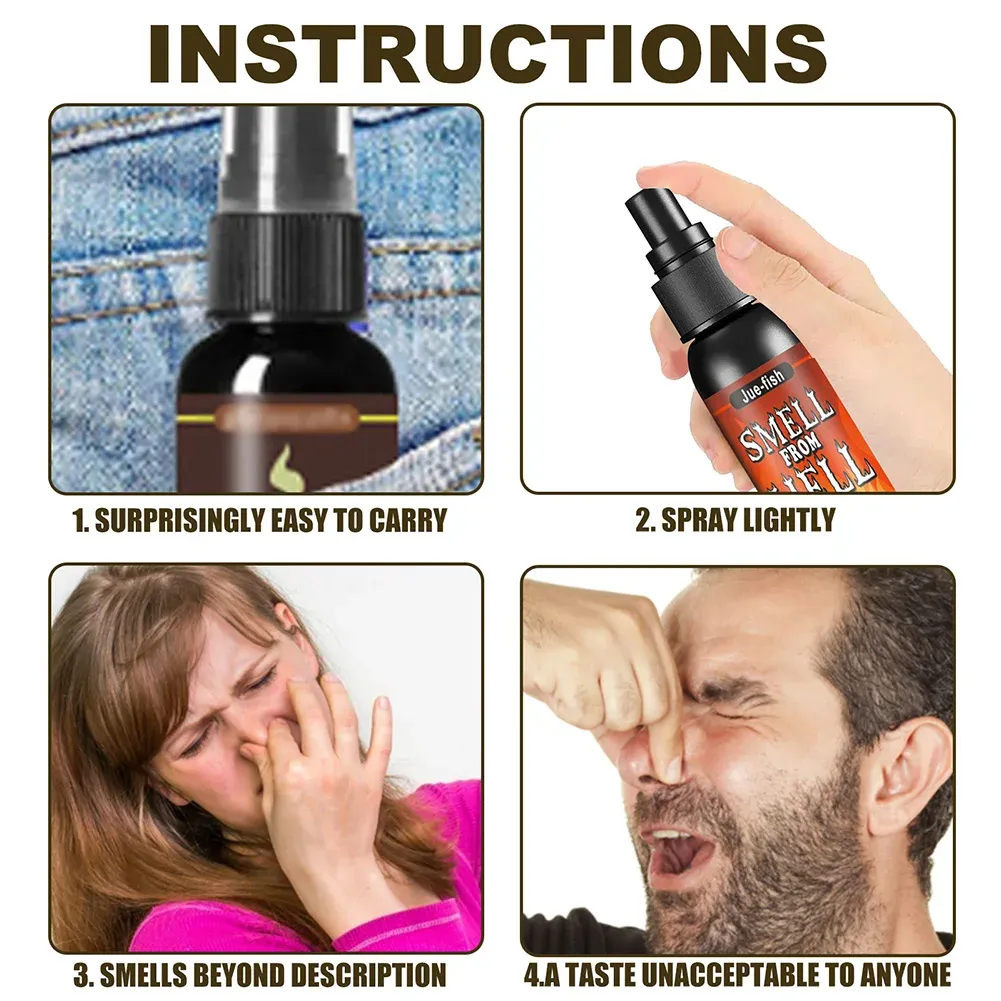 Liquid Fart Spray Gag Prank Joke Can Stink Bomb Smelly Stinky Gags 30ML ...