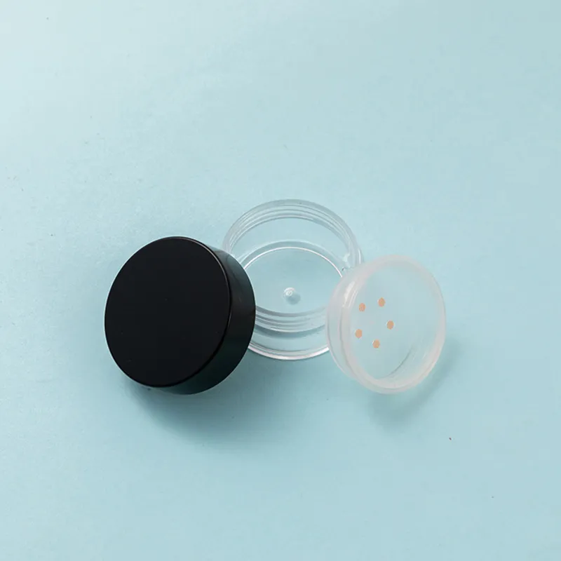 Portable Travel Loose Powder Container: 30g/50g Plastic Empty Cosmetic ...