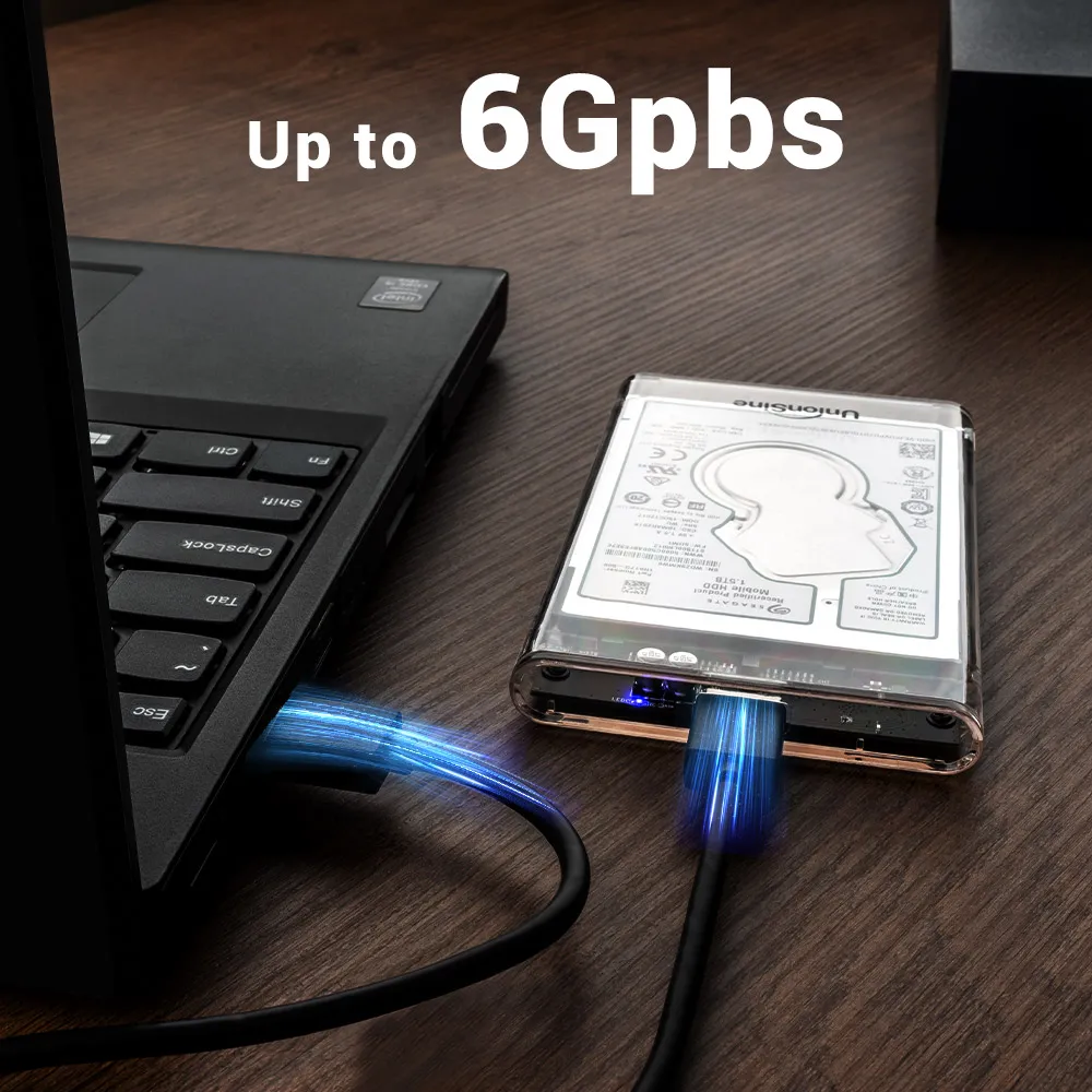 DHgate.com:External Hard Drive Case 3.5 SATA to USB 3.0: UnionSine ...