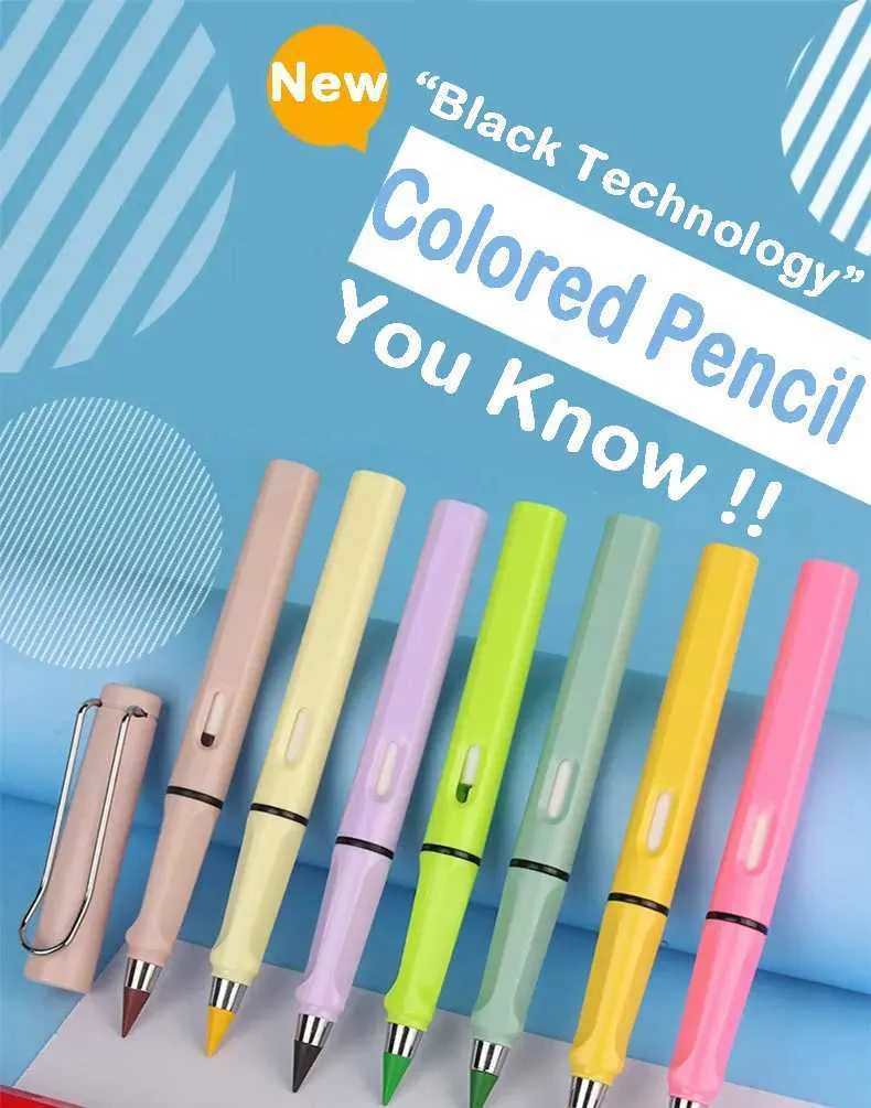 Eternal Colorless Pencils, 12-Pack: Unlimited Writing & Sketching Fun ...