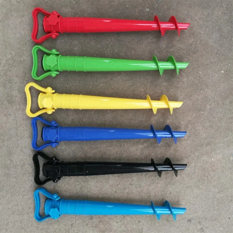 2024 Sun Beach Fishing Rod Stand Holder With Rain Gear, Patio Parasol ...