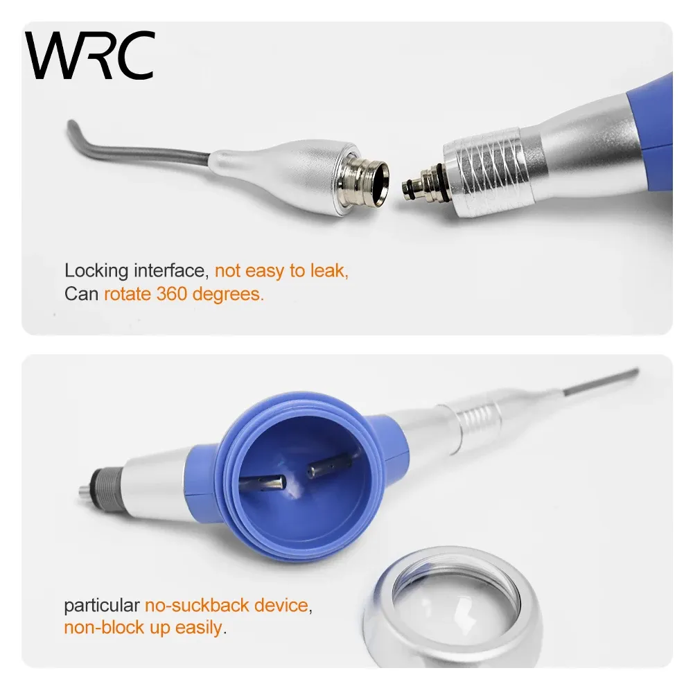 Dental Spray Teeth Whitening Kit - Air Water Polisher with Jet Air Flow ...