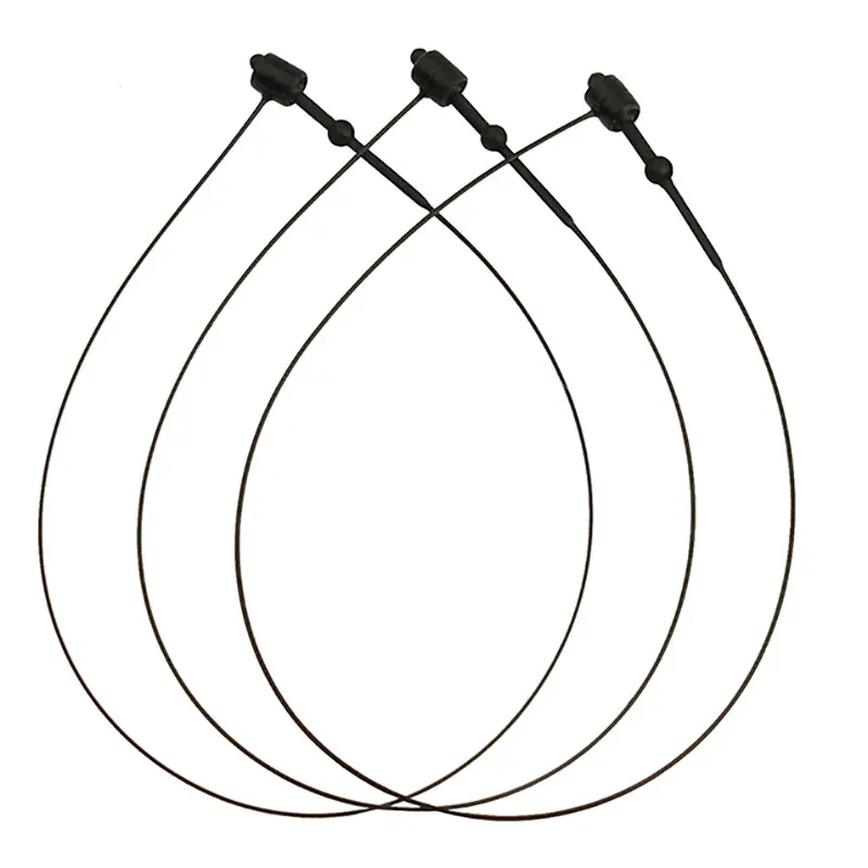 Plastic Tag Fastener Hooks | Transparent Black Loop Snap Locks | 2024 ...