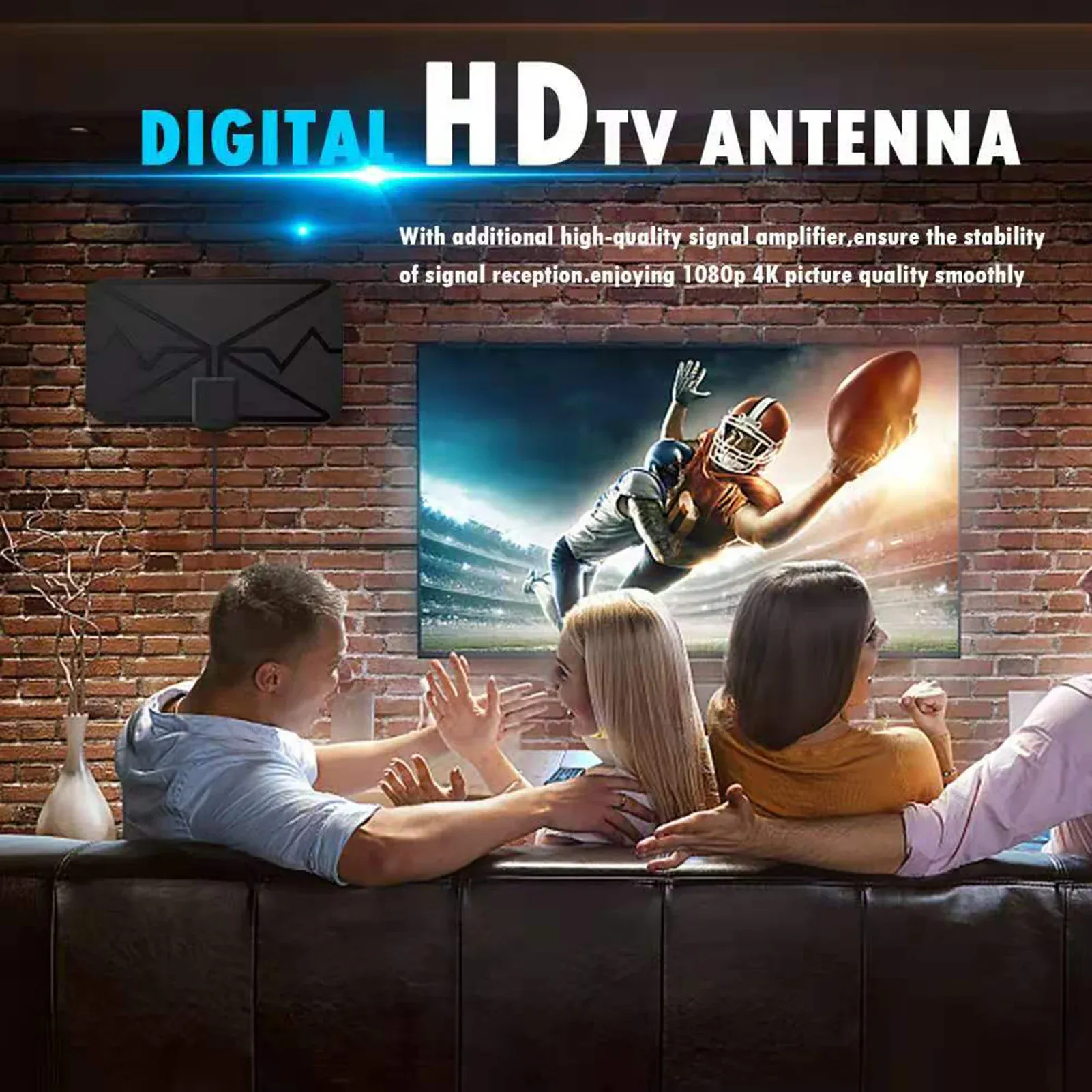 4K Digital Indoor New TV Antenna With Signal... From Ddmyperfect, $17. ...