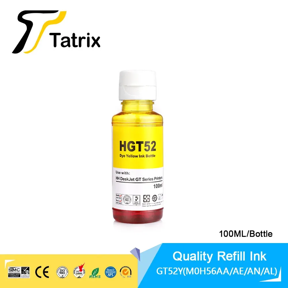 DHgate.com:Tatrix GT53XL GT52 Refill Dye Ink Kit with Syringes for HP Ink Tank 319/410/419 ...