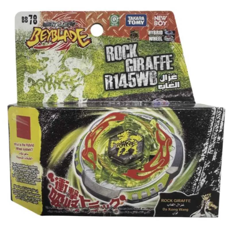 4D Beyblades Beyblade BB78 Starter Set Rock Giraffe / Zurafa R145WB ...