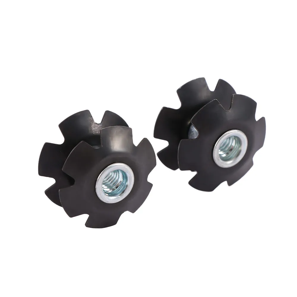 Steel Bicycle Star Nut Set for 28.6mm Ahead MTB Front Fork Steer Tubes ...