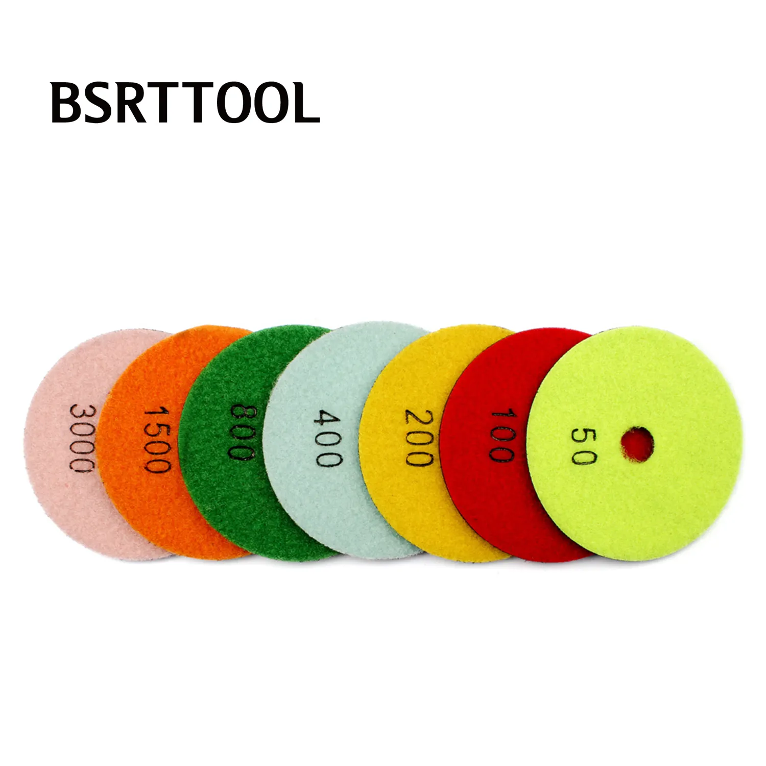 DHgate.com:4Pcs Diamond Dry Polishing Pads for Concrete Marble Granite ...