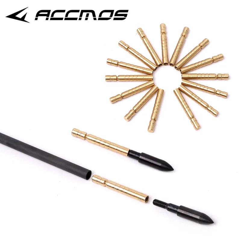 Copper Archery Arrow Inserts Heavy Weight Fit ID 0.20 in 5.2 mm Arrow ...