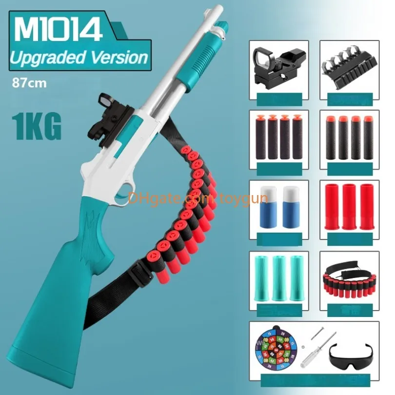 DHgate.com:XM1014 Soft Bullet Toy Gun with Manual Ejection, 87cm ...