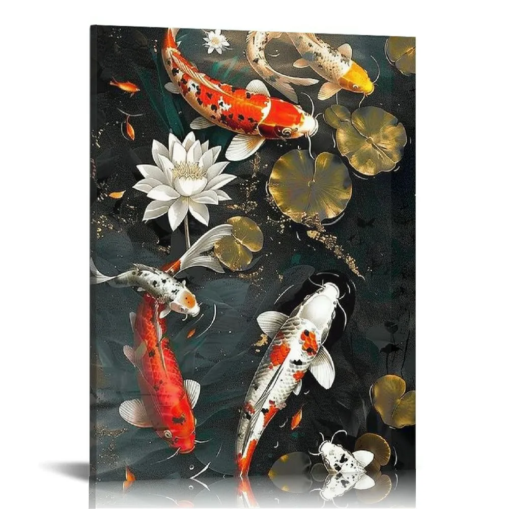 realistic koi