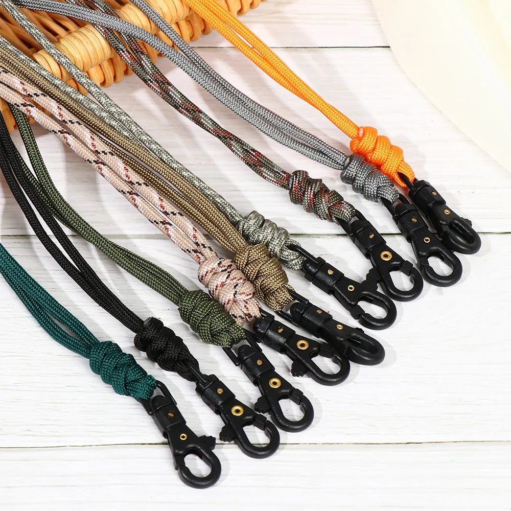 Parachute Cord macrame keychain with Triangle Buckle for Self-Defense ...