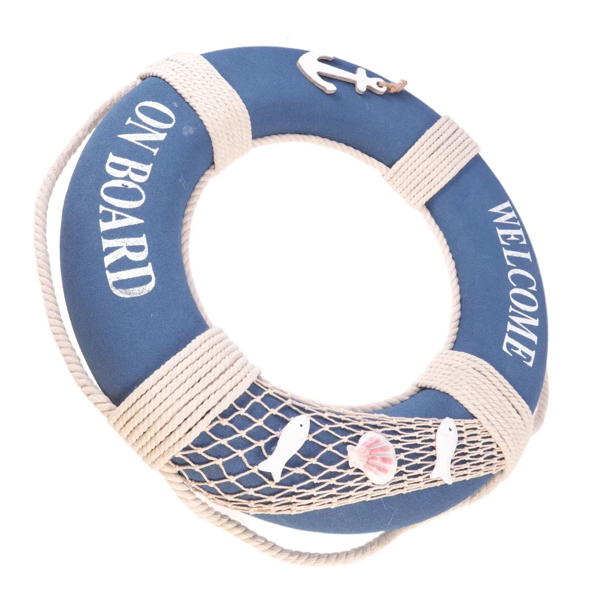 DHgate.com:Nautical Themed Wall Décor - Wooden Lifebuoy Hanging Sign ...