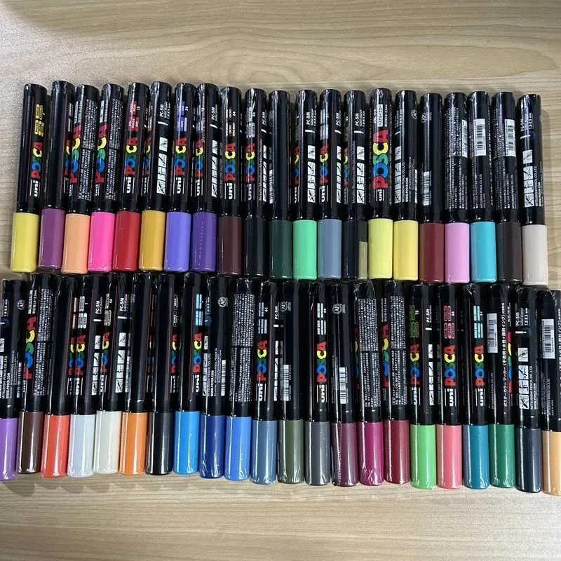 DHgate.com:Watercolor Brush Pens Markers: 54 Acrylic Paint Art Pens ...