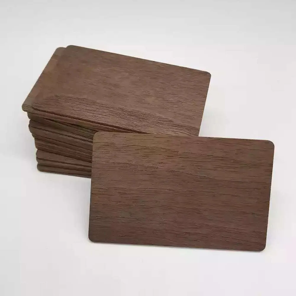 DHgate.com:10 Pcs Bamboo RFID Key Cards: Customizable Wooden Membership ...
