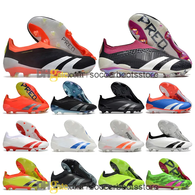 Kids Football Boots With Gift Bag Laceless Cleats For Boys And Girls ...