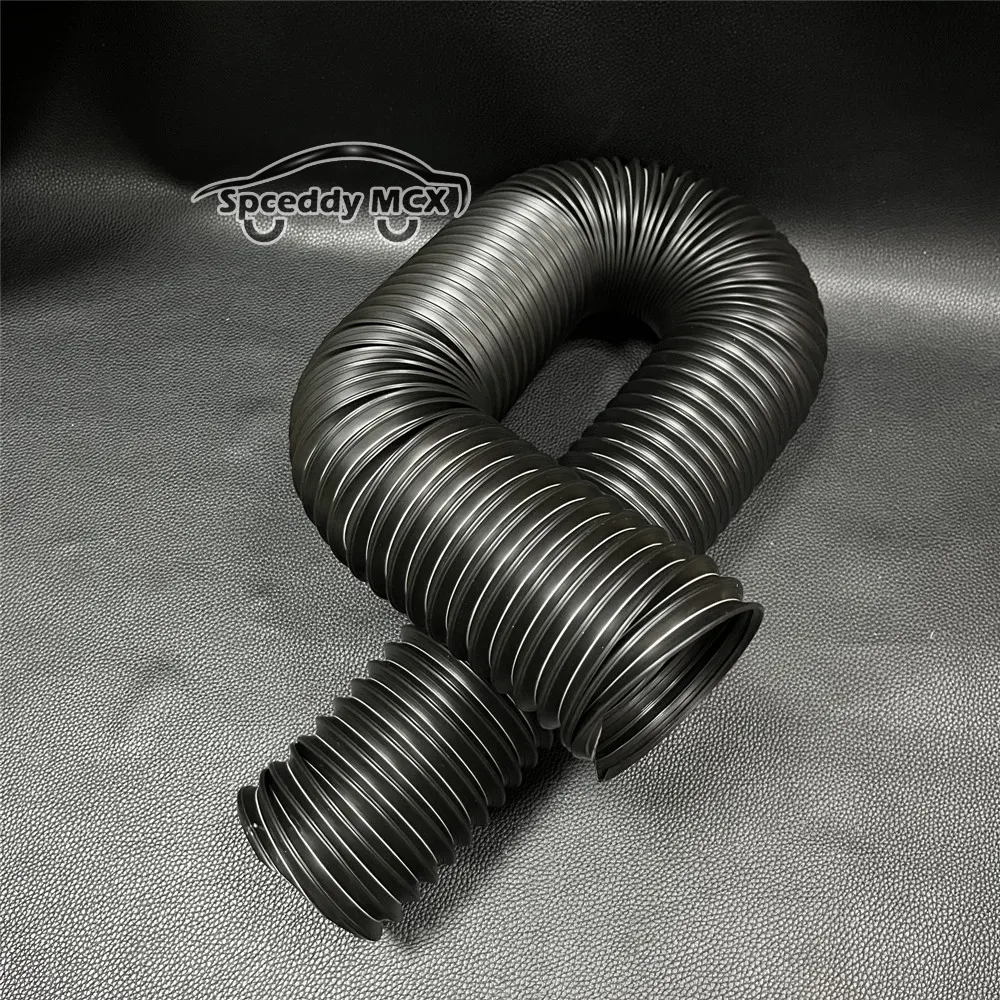 Universal 76mm 3 Car Engine Flexible Air Intake Pipe Hose Tube Ducting ...