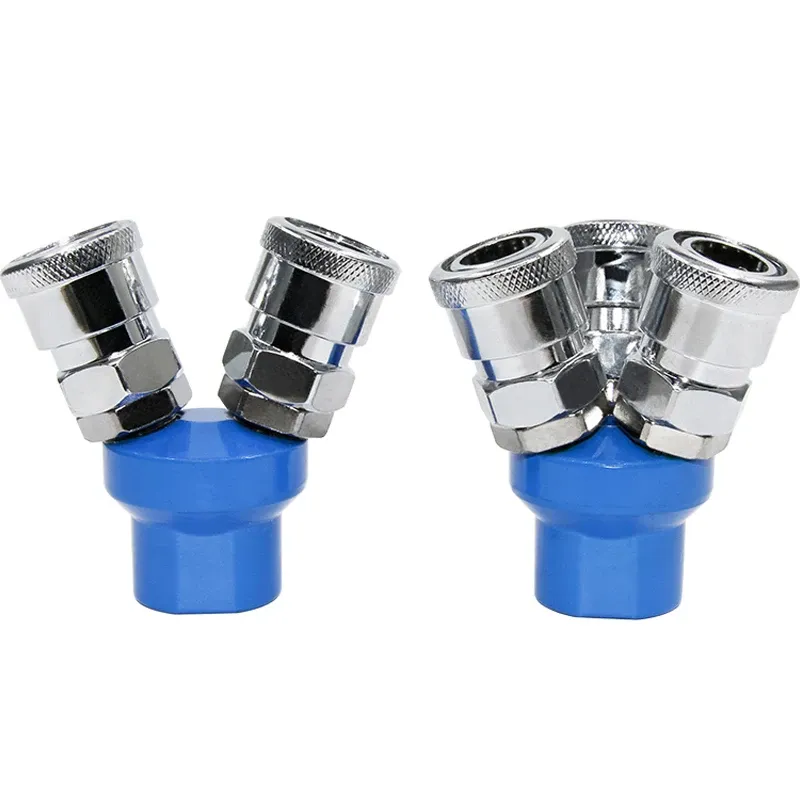 Pittsburgh Automotive Air Vacuum Pump R134a & R12 Connectors: 1/4 Quick ...
