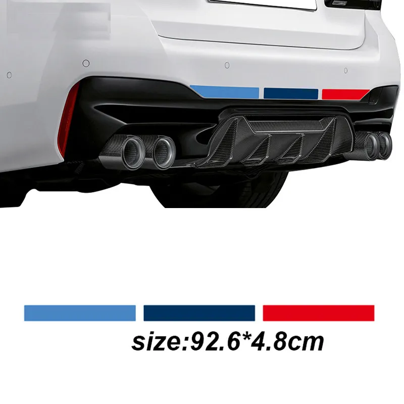 Car Front Rear Bumper Sticker For BMW E36 E39 E46 E60 E61 E64 E70 E71 ...