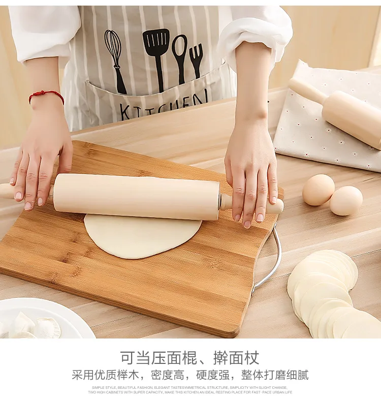 DHgate.com:Premium Solid Wood Rolling Pin Set for Baking | Dough Roller ...