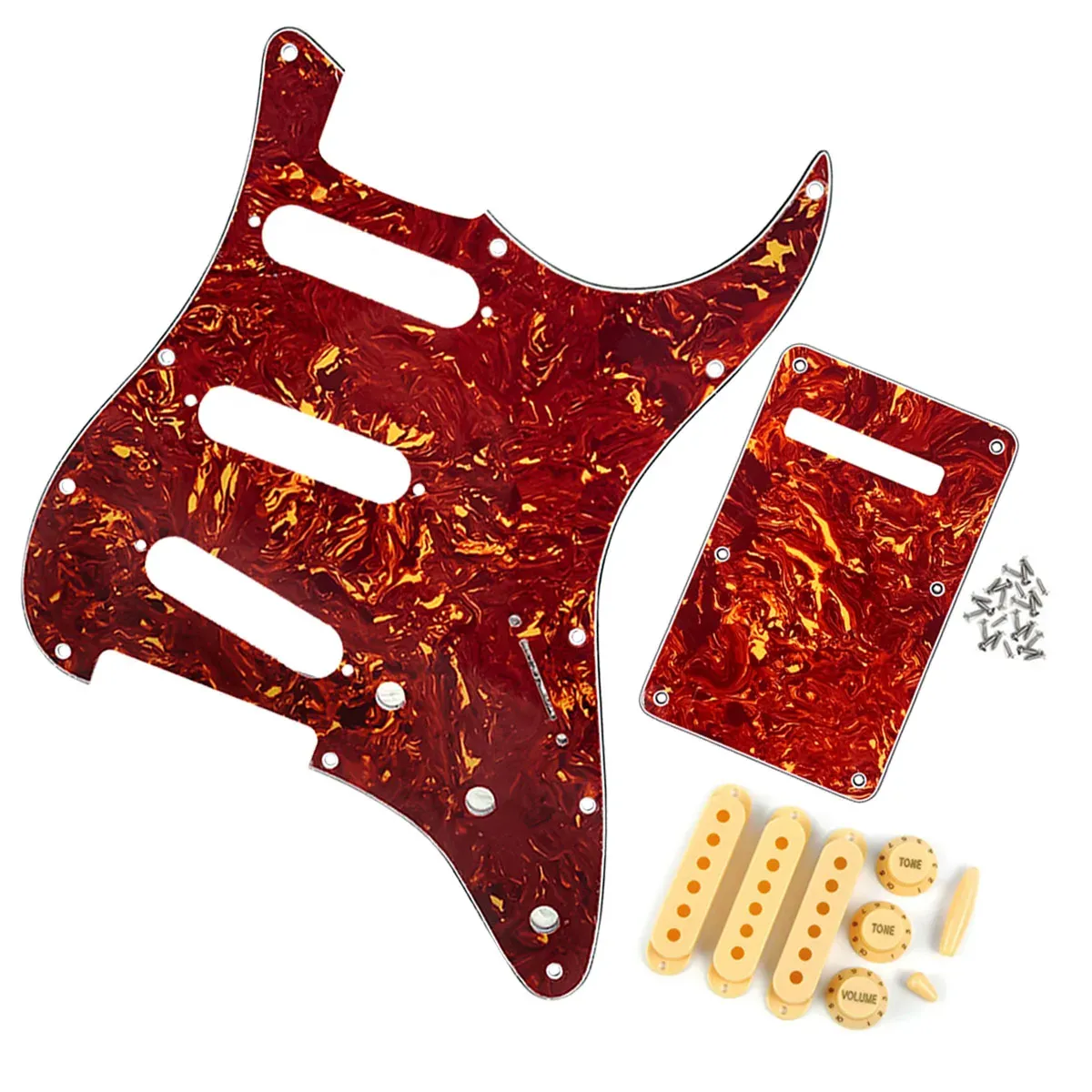 FLEOR 11 Hole SSS Guitar Pickguard 48/50/52mm... From Ddmywonder, $62. ...