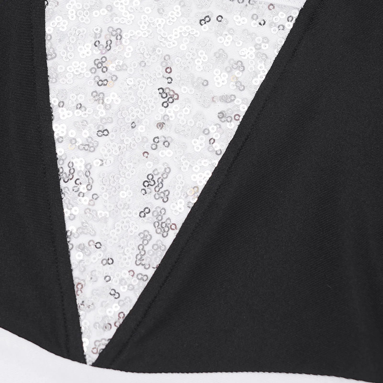 Shimmery Dance Leotards for Girls - Long Sleeve Sequins Ballet Yoga ...