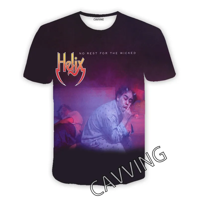 DHgate.com:3D Helix Rock Hip-Hop Harajuku T-Shirt (Unisex):Apparel