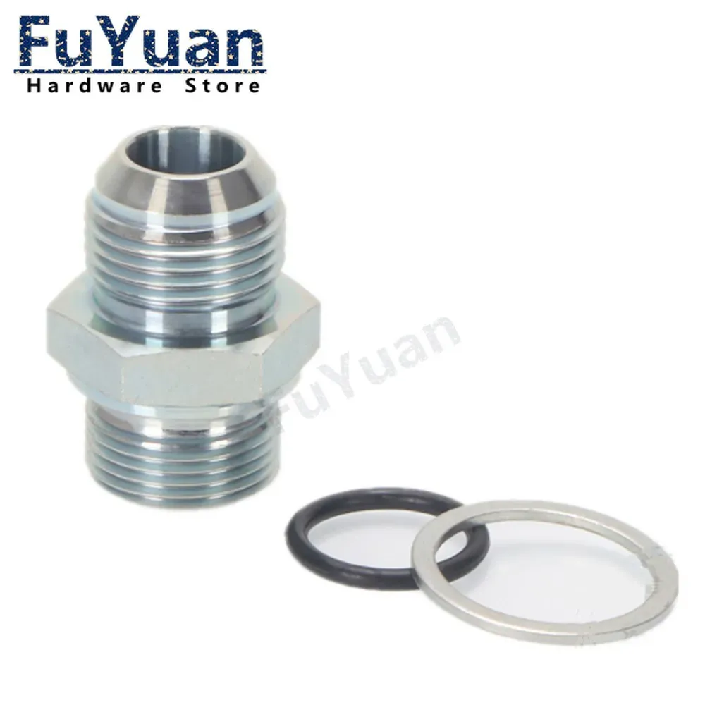 Standard BSP To NPT Connector: Straight Male Thread Adapter, BSP 1/8 To ...