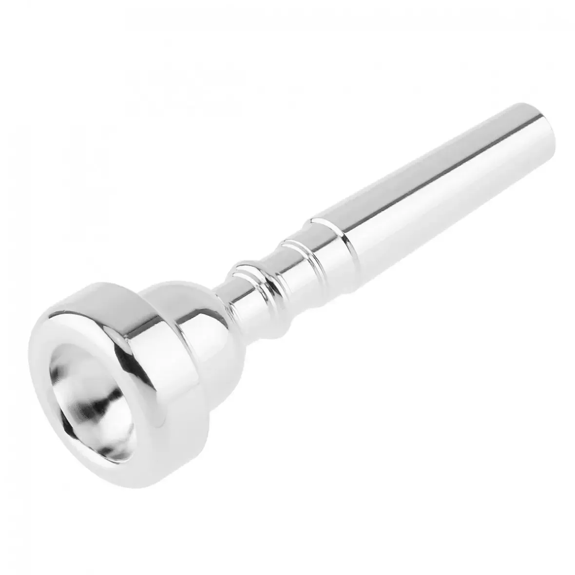 Professional 3C 5C 7C Trumpet Mouthpiece - Silver Plated Copper Alloy ...