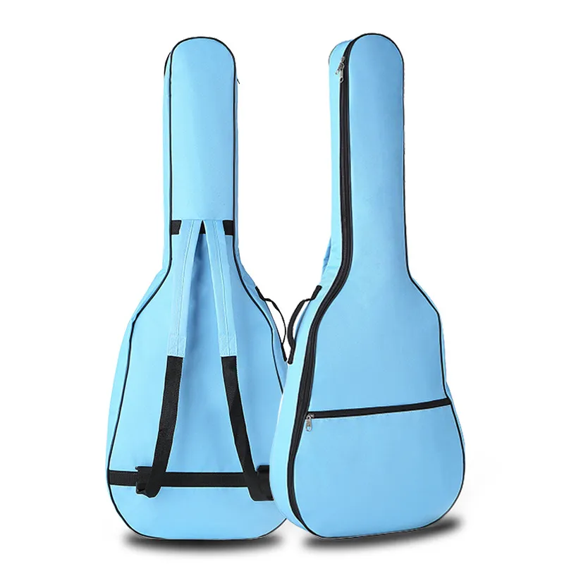 Guitar Case Backpack with Double Straps: 41 Inch Padded Acoustic Guitar ...