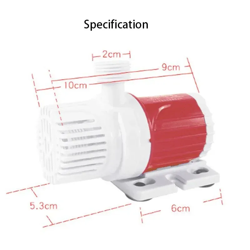 Ultra Quiet 12V Submersible Water Recirculation Pump For Aquariums ...
