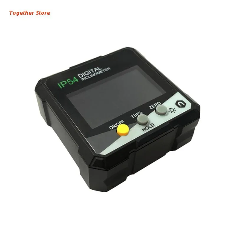 Digital Angle Gauge Inclinometer: 360° LCD Protractor With 4 Magnets ...