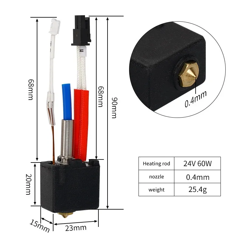 Upgraded Hotend Kit For Anycubic Kobra/Kobra... From Ddmywonder, $64.18 ...