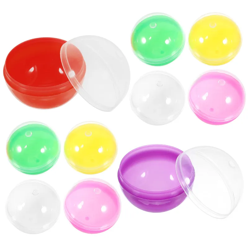 Fillable Plastic Balls Colorful DIY Storage Balls For Office, School ...