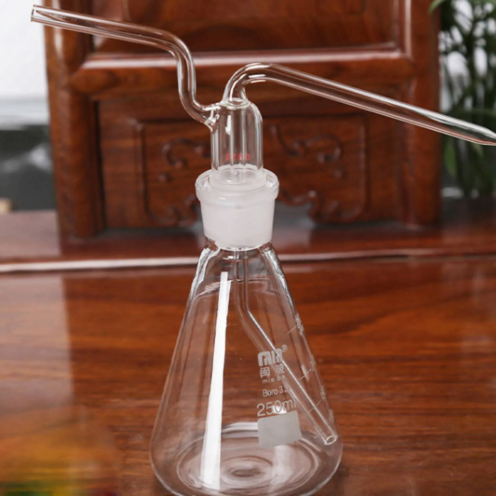 Lab Glassware 250/500/1000ml Triangular Borosilicate Glass Conical ...