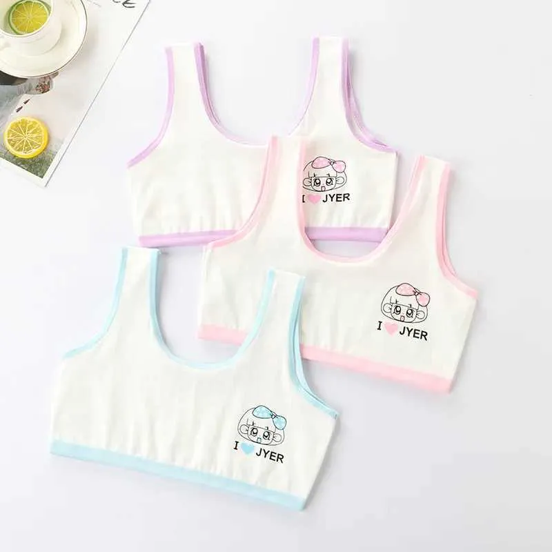 DHgate.com:Cotton Training Bras for Young Girls - 3 Pack Camisoles for ...