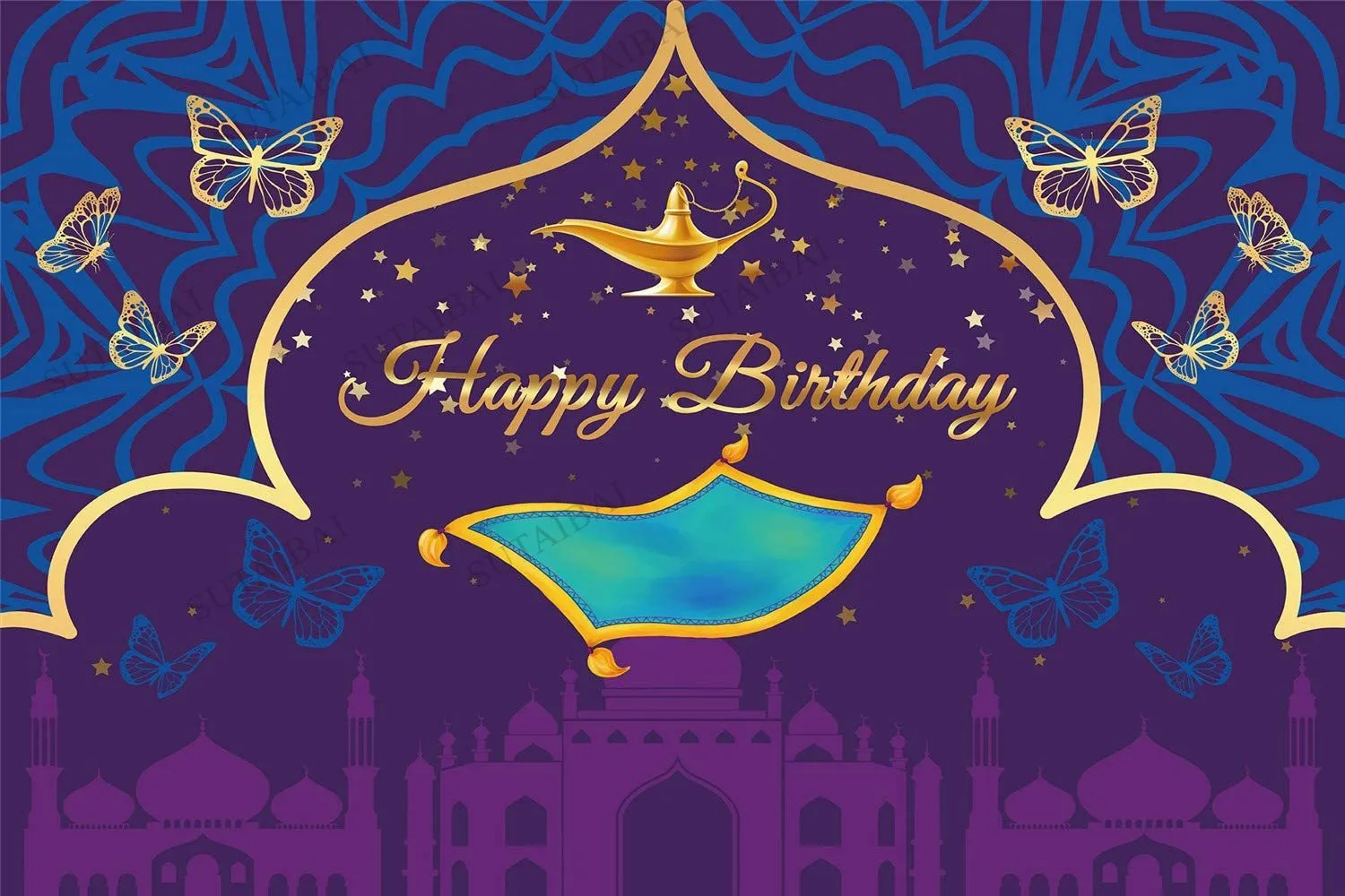 arabian style backdrop