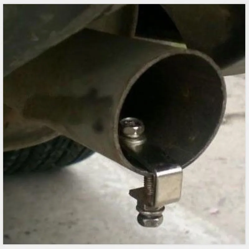 Car Exhaust Whistle Turbo Sound Simulator Universal Aluminum Muffler ...