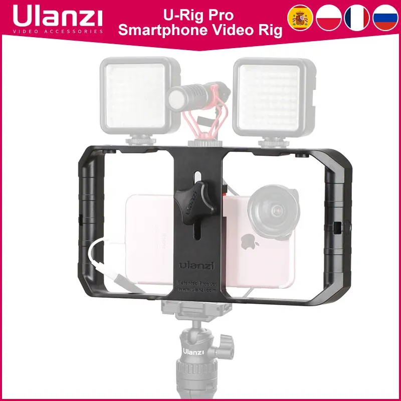 Ulanzi U-Rig Pro Tripod Stand for Smartphone Video Rig with 3 Shoe ...